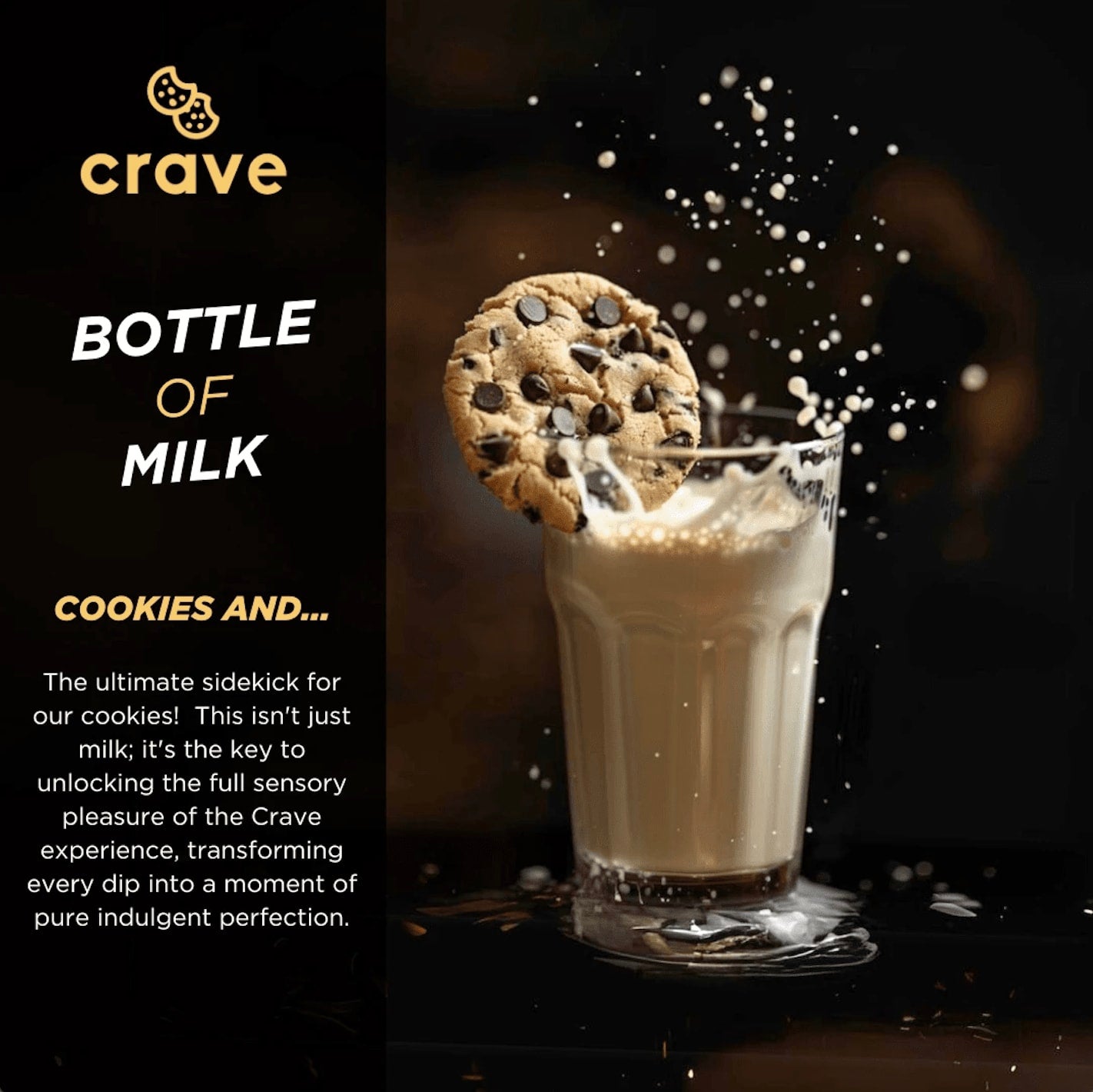 Bottled Drinks | Crave Cookies, LLC