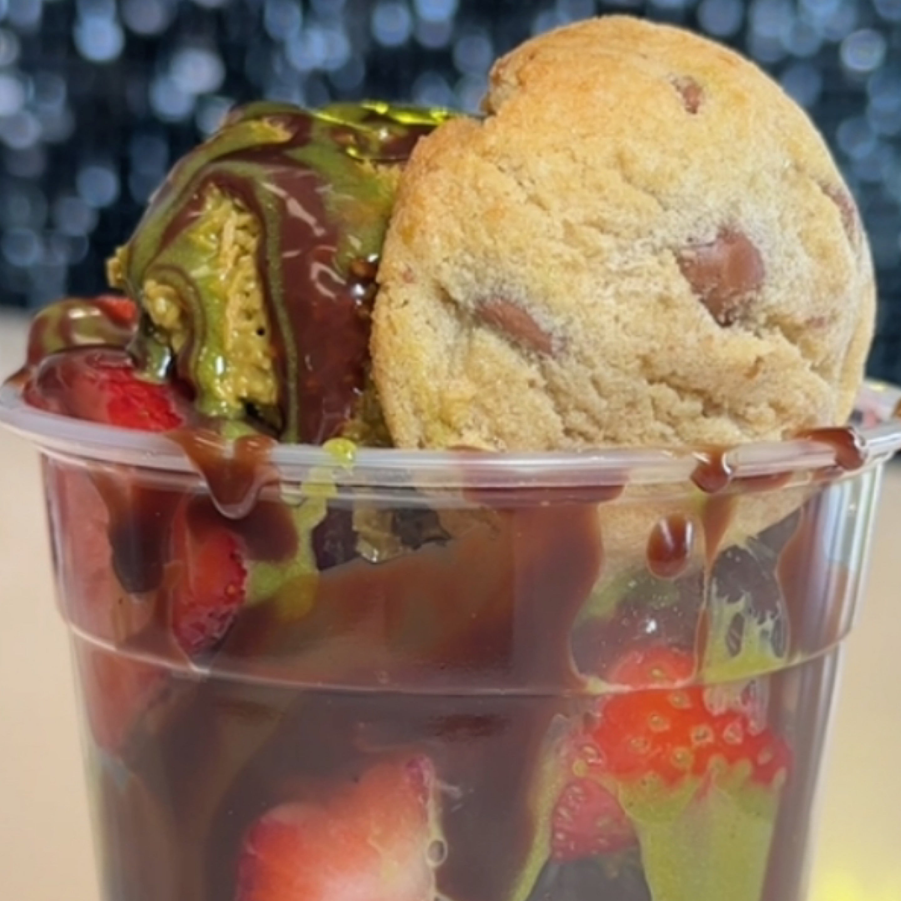 Dubai Chocolate Strawberry Cup | Crave Cookies, LLC