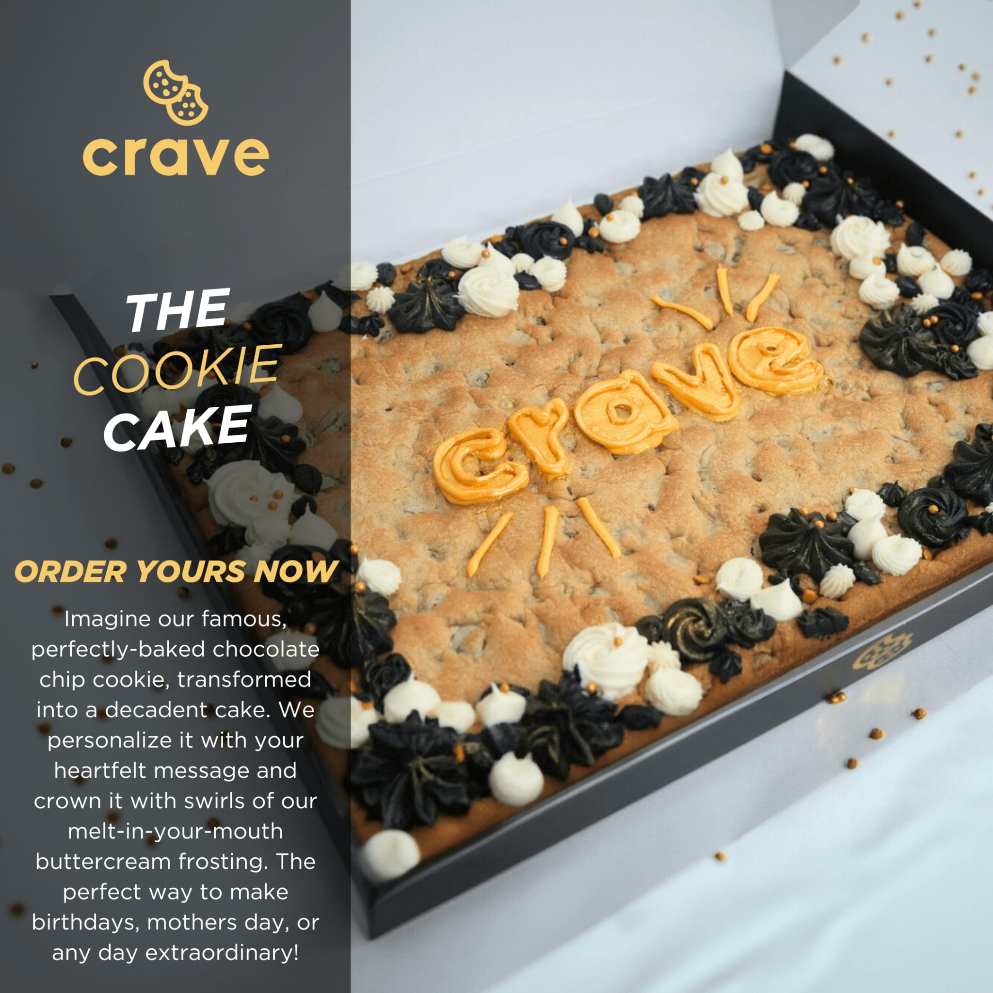 Crave Cookie Cake (online) | Crave Cookies, LLC