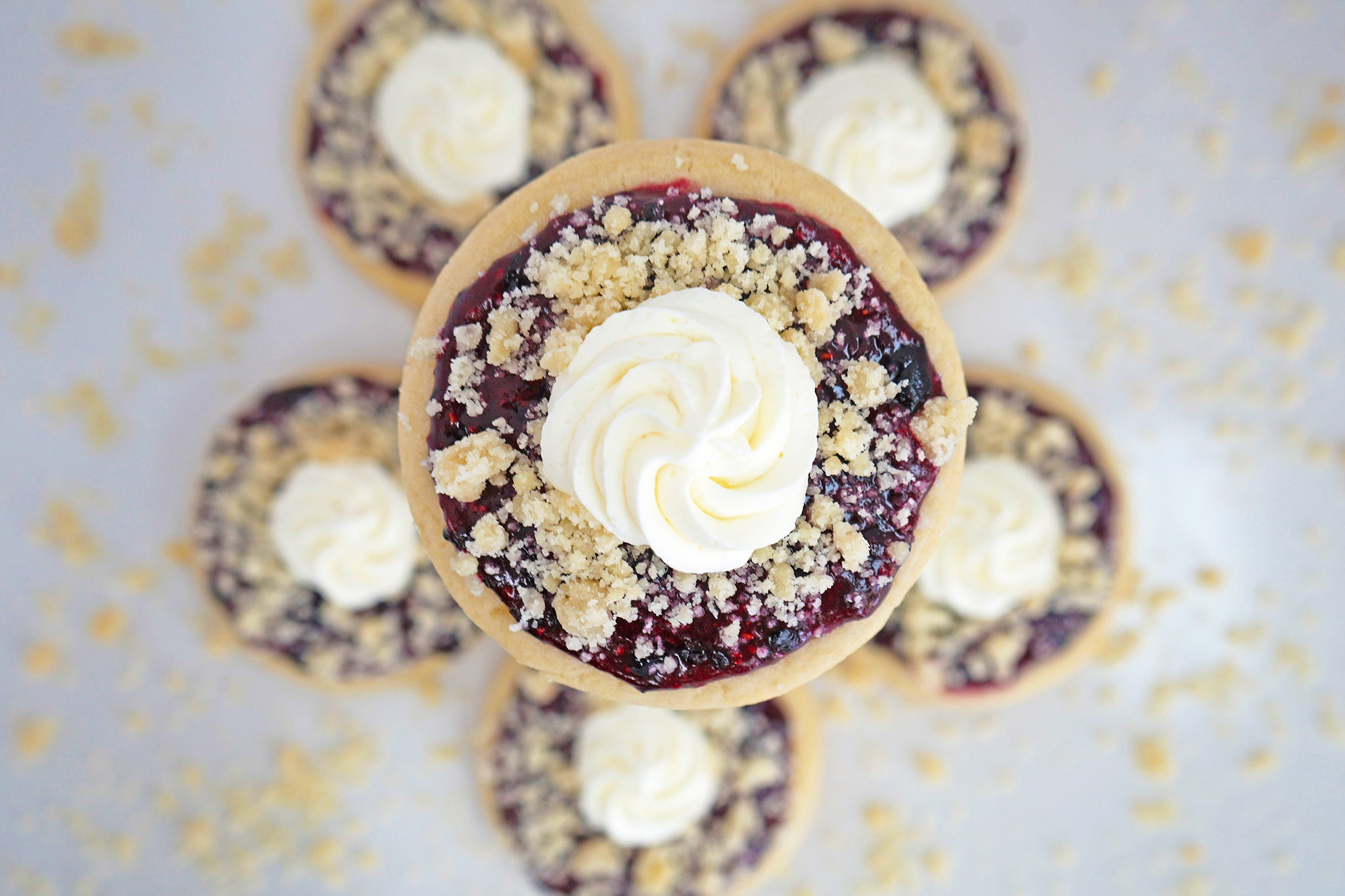 Chilled Berry Crumble | Crave Cookies, LLC